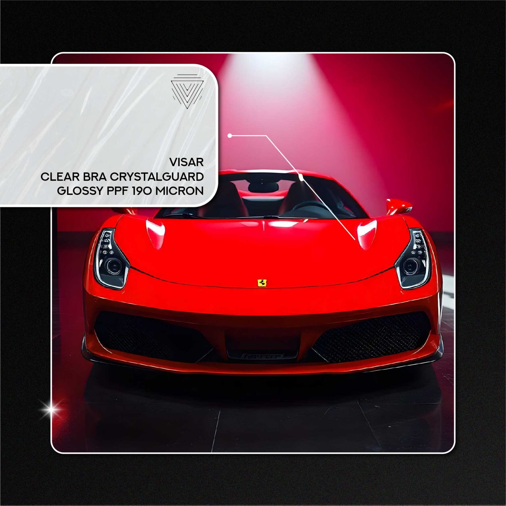Clear Bra CrystalGuard Glossy PPF 190 Micron – Buy Online