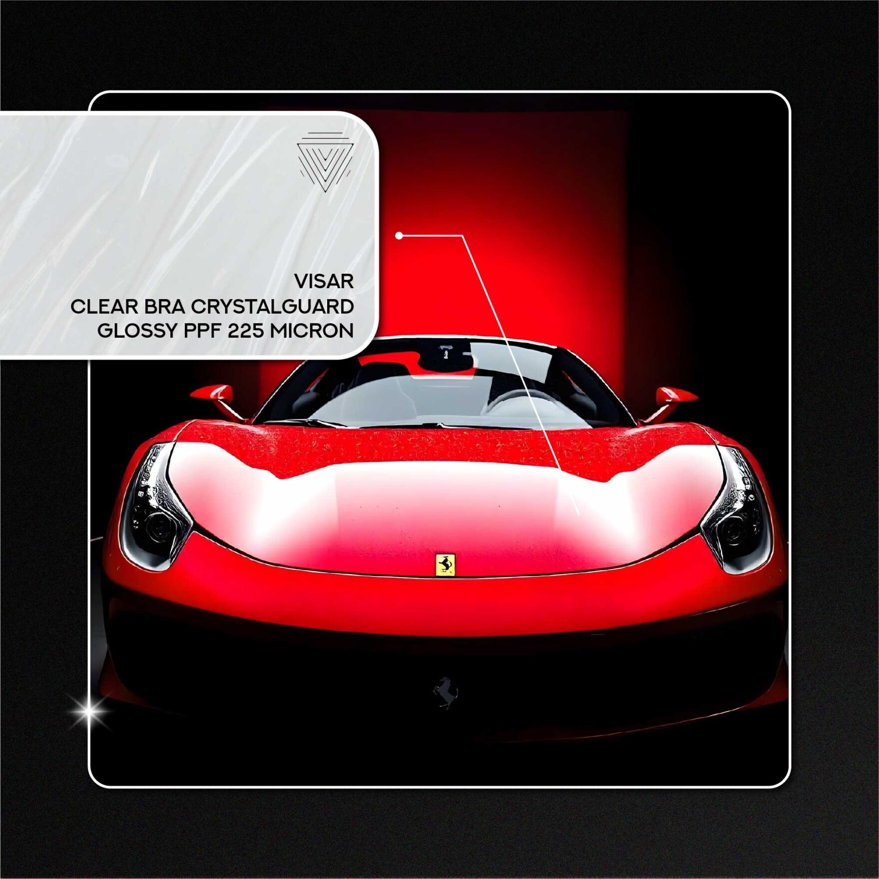 Clear Bra CrystalGuard Glossy PPF 225 Micron – Buy Online