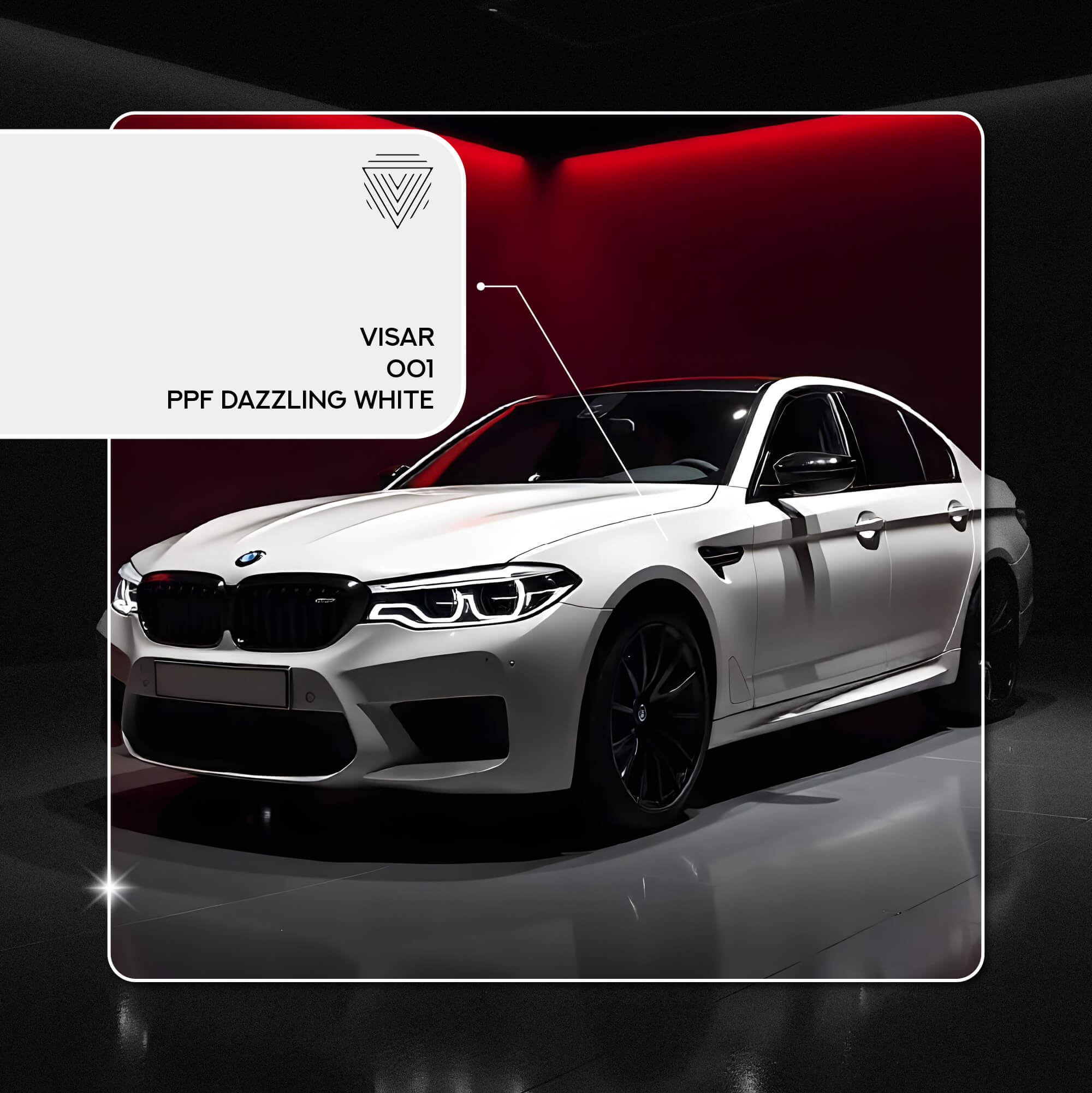 Color PPF Dazzling White - Visar