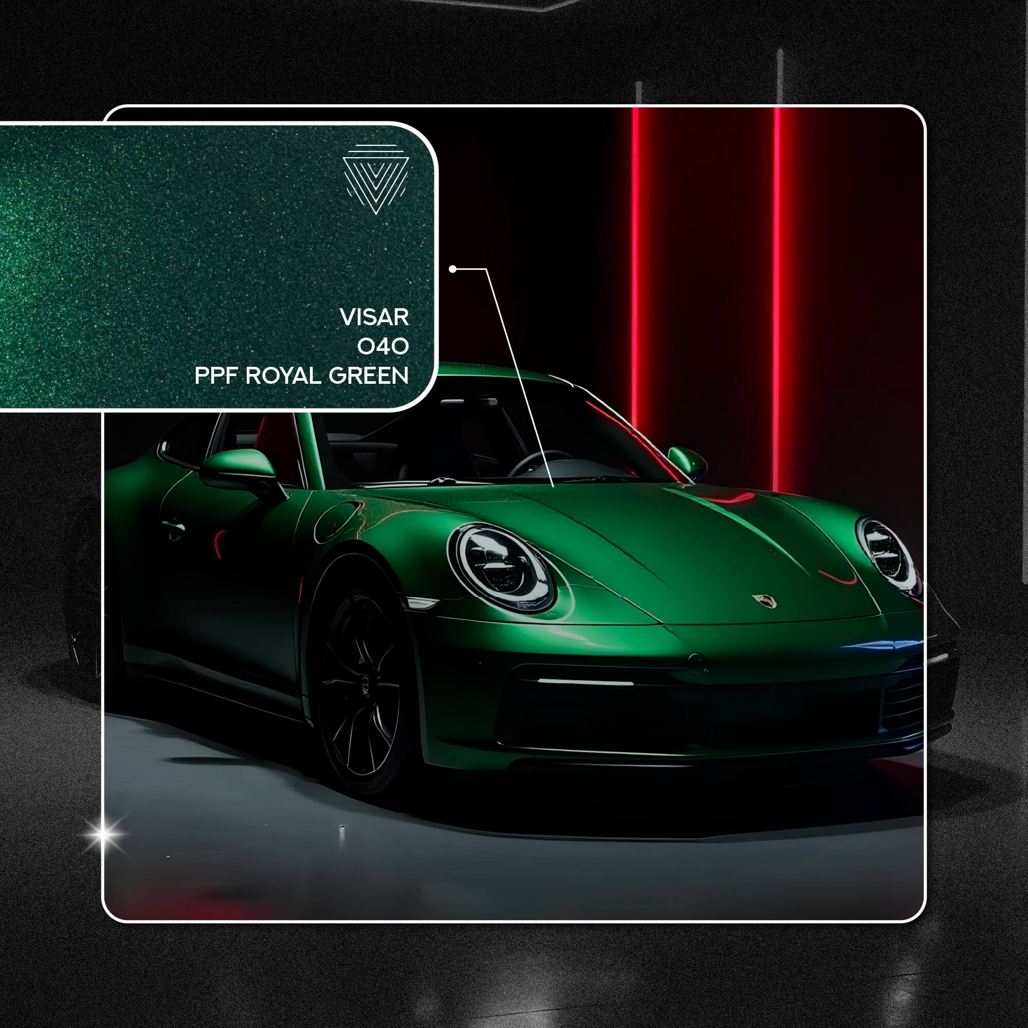 Premium Color PPF Rolay Green – Buy Online | Visar-Shop